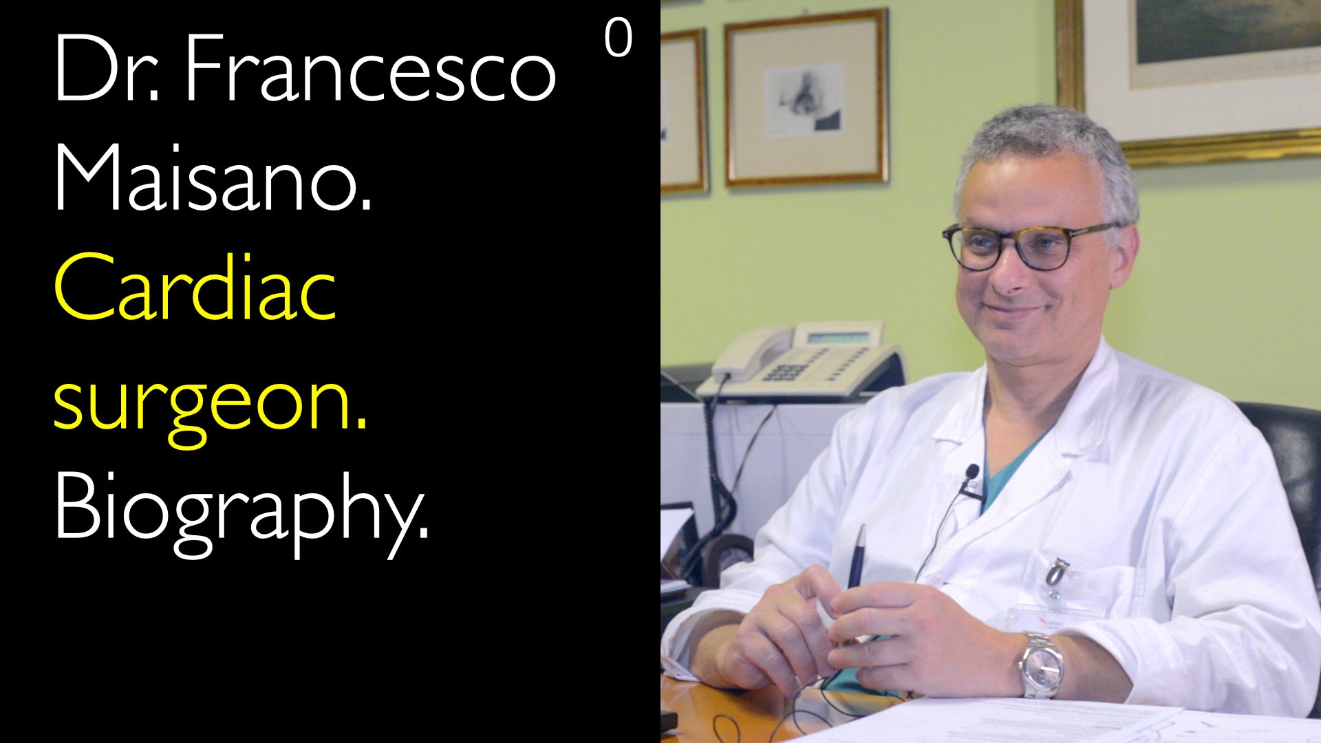 Dr. Francesco Maisano. Cardiac surgeon. Biography. 0 – DiagnosticDetectives.Com