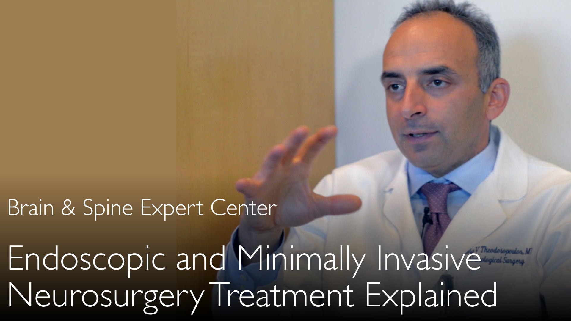 Skull base brain tumor treatment. Minimally invasive endoscopic neuros ...