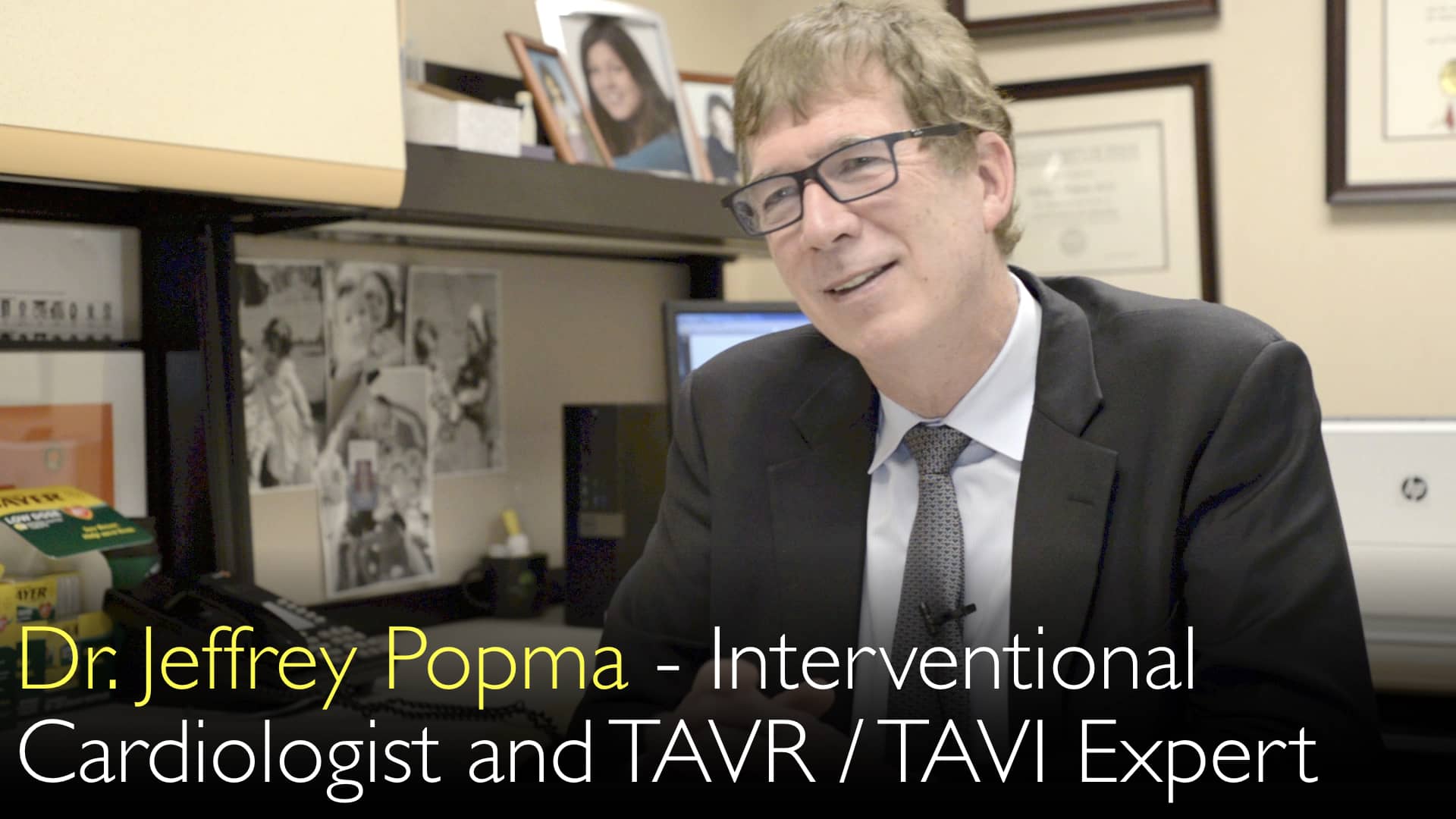 Dr. Jeffrey Popma. Coronary artery stenting, TAVI, TAVR expert. Biogra ...