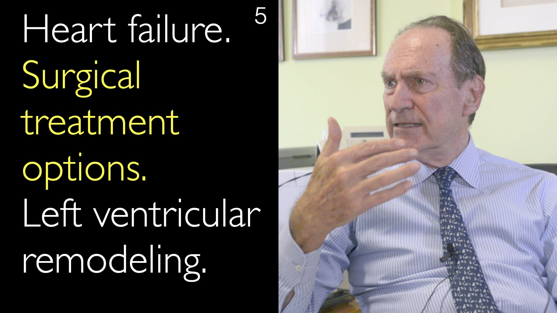 Heart failure. Surgical treatment options. Left ventricular remodeling ...