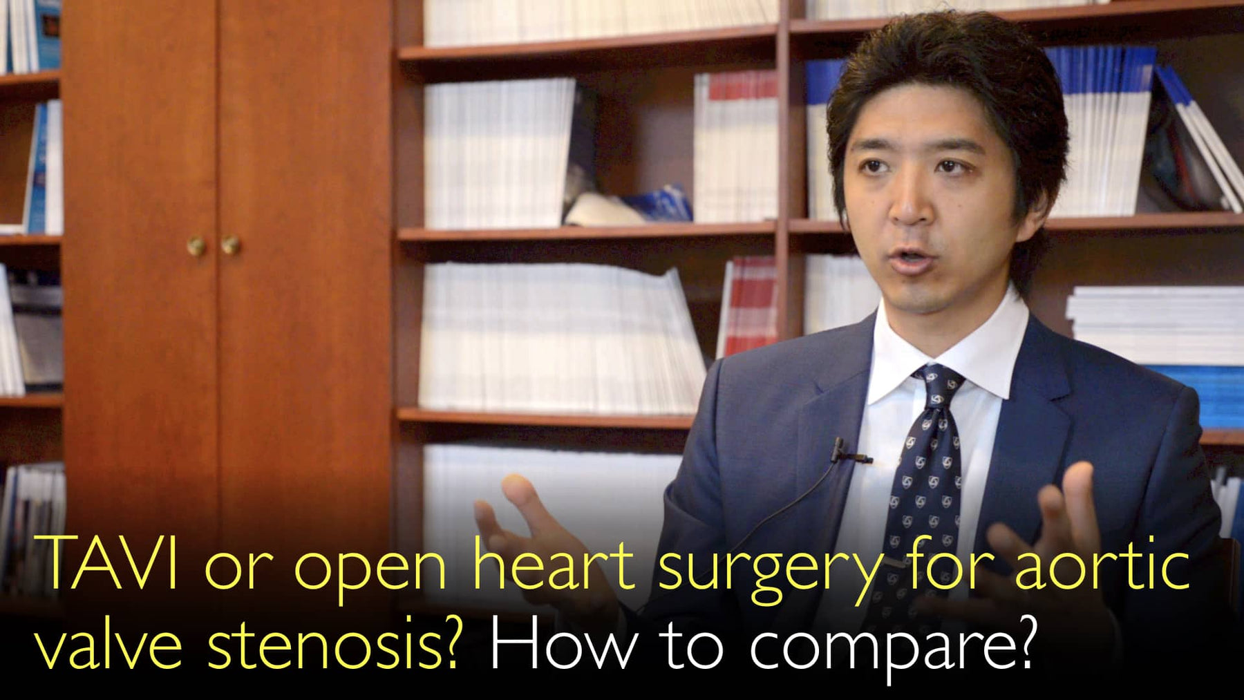 TAVI or open heart surgery for aortic valve stenosis? How to compare t ...